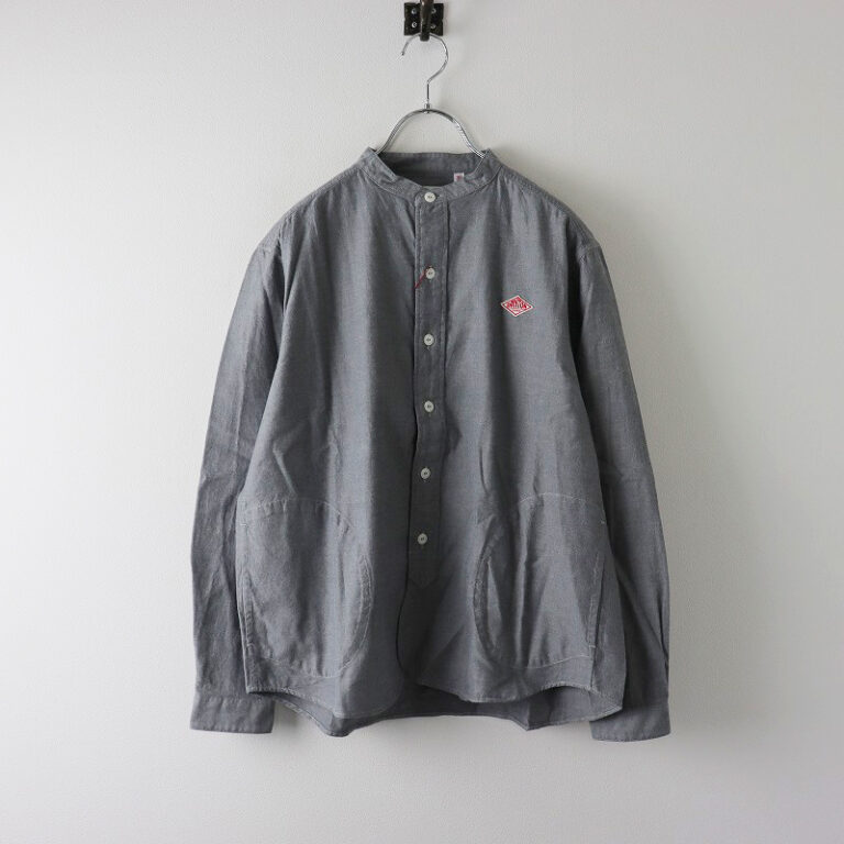 ダントン DANTON JD-3606 VSS先染めビエラ起毛 バンドカラーシャツ « ブランド衣類 宅配買取専門店 TRESOR